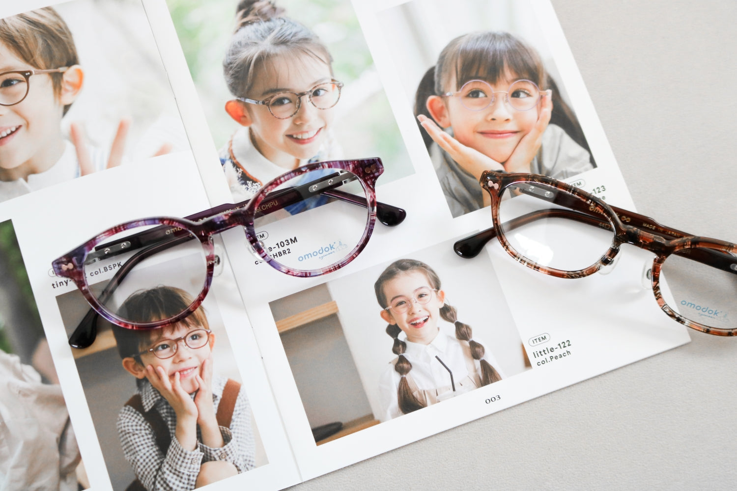 omodok little-101M little-103M オモドック リトル － おかやまこどもメガネ – 岡山眼鏡店
