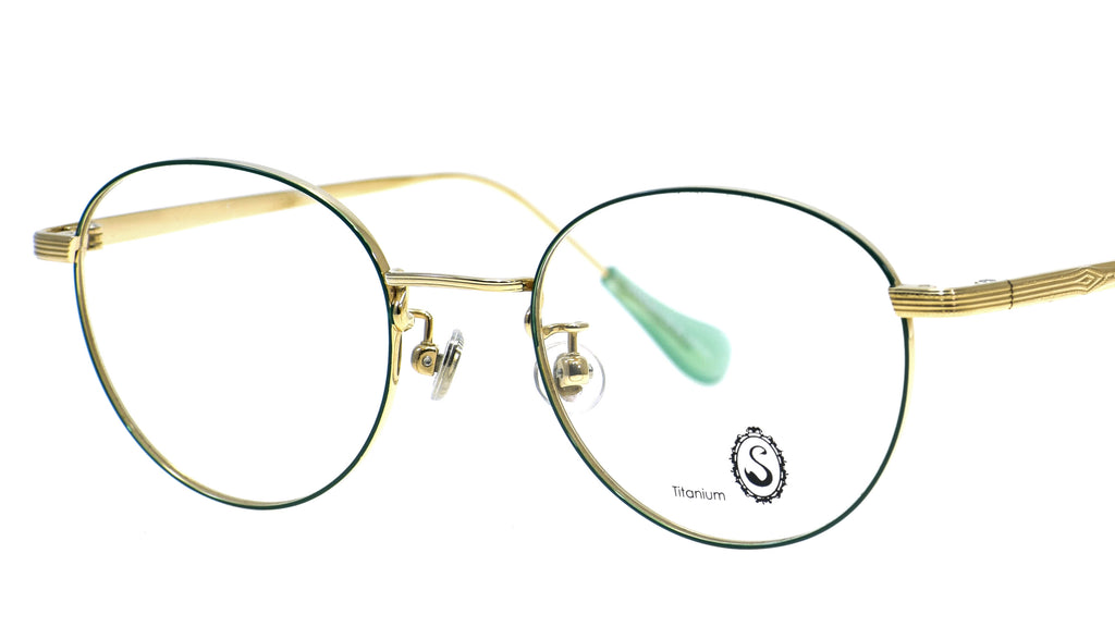 S-032 04 ｸﾞﾘｰﾝ/ｺﾞｰﾙﾄﾞ – 岡山眼鏡店